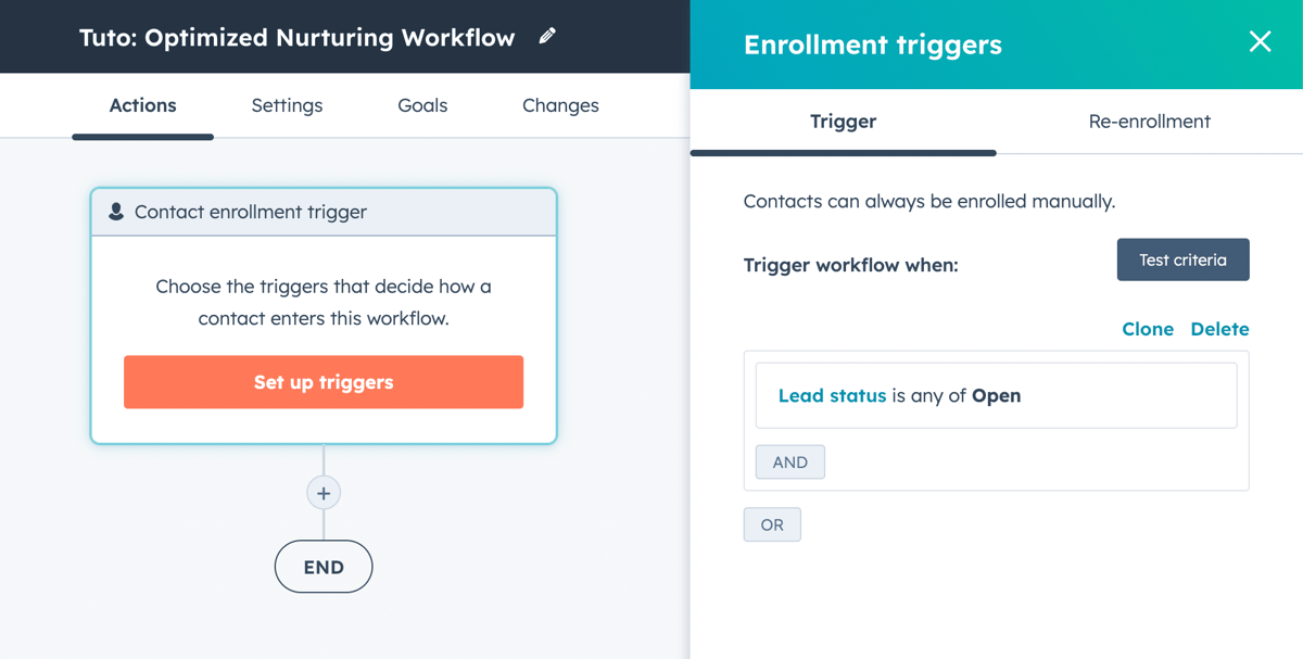 How to build an optimized Nurturing Workflow in hubSpot
